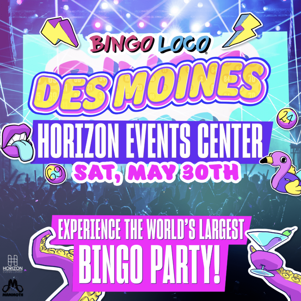 BINGO LOCO | Horizon Events Center | May 30th